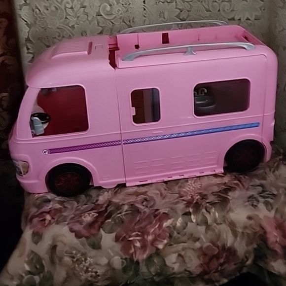 Barbie | Toys | Barbie Pink Toy Camper Van | Poshmark